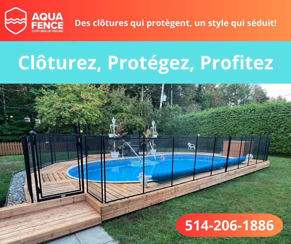 Sécurité des piscines | Clôtures de piscine Aquafence